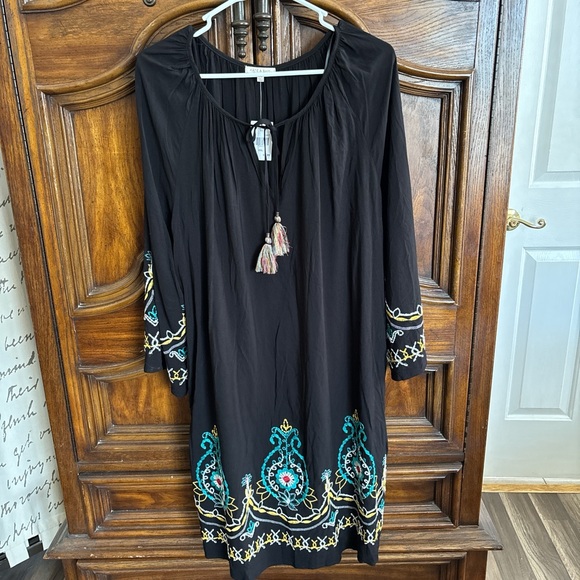 Kate & Sam | Dresses | Nwt Kate Sam Hippie Boho Embroidered Dress ...